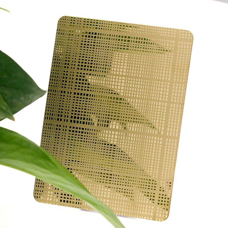 2mm 3mm Mirror Pattern Etched Stainless Steel Sheet For Lobby ...