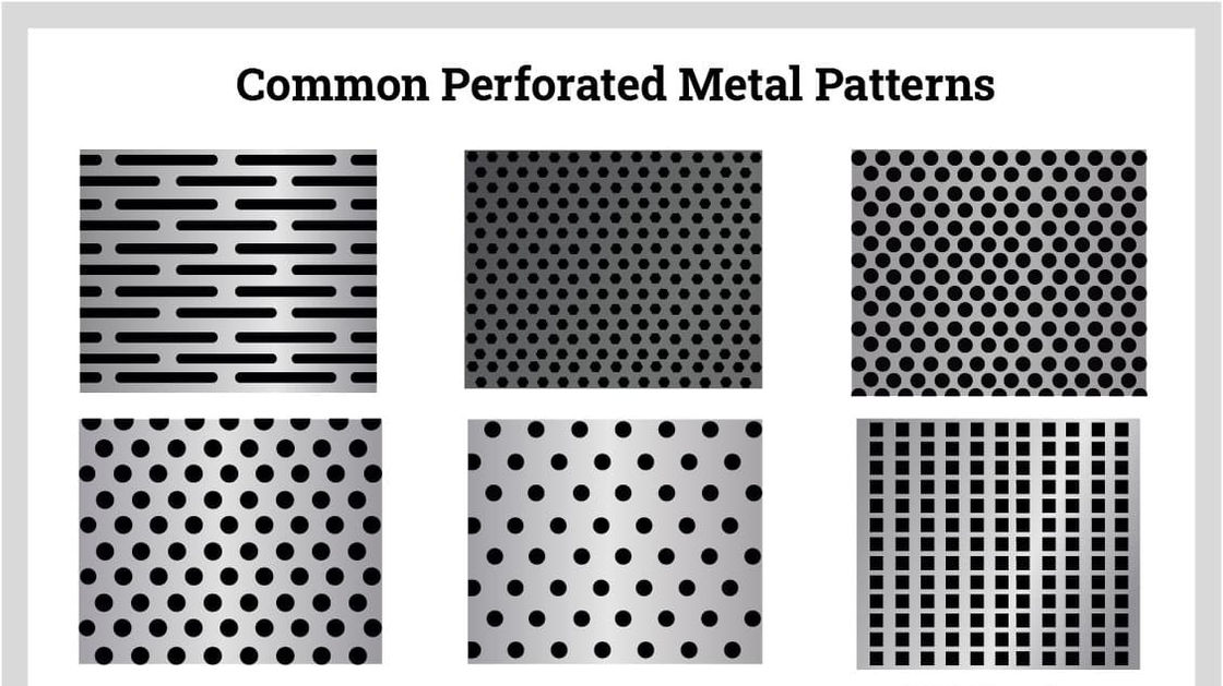 Conidur slotted hole stainless steel flexible thin perforated metal sheet