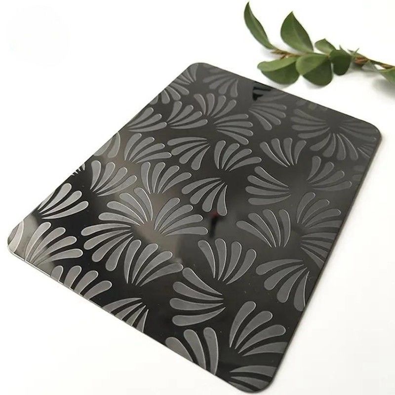 0.3mm Thickness Etched Stainless Steel Sheet 304 304L 316L 430 Engraved ...