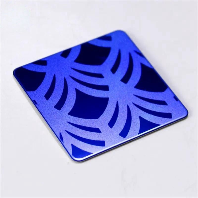 Mirror Polished Etched 430 201 304 Stainless Steel Sheets Decorative ...