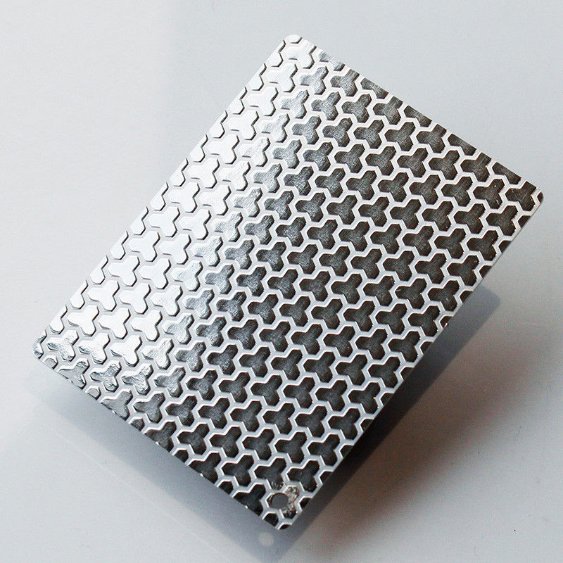 0.25mm Stainless Steel Embossed Plate 201 304 430 Decoration Stainless ...