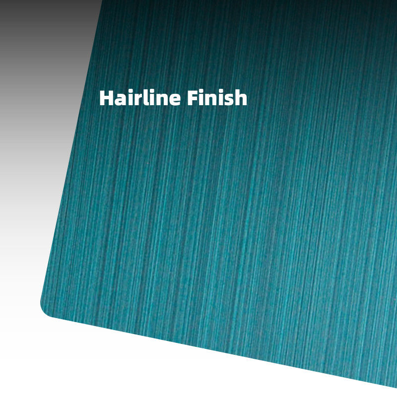 ASTM 304 316 Decorative Metal Sheets Hairline #4 Finish PVD Color 4x8 ...