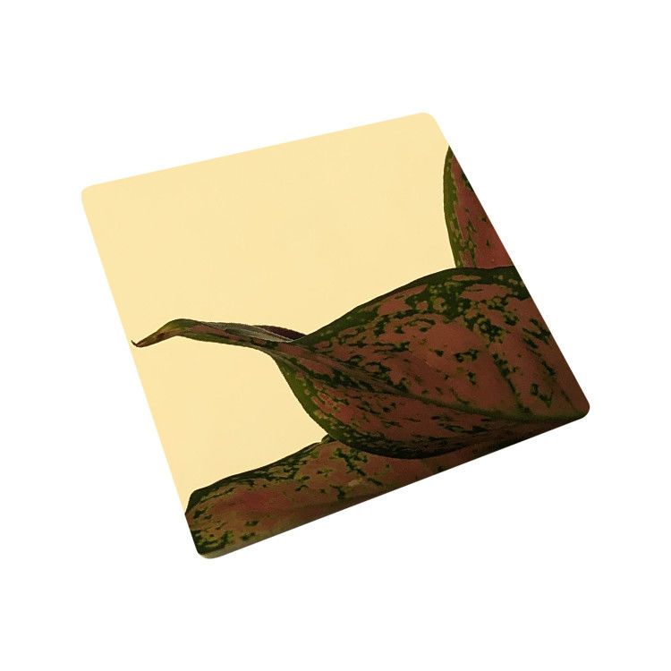 201 304 316 Gold Colour Mirror Finish Stainless Steel Sheet For ...