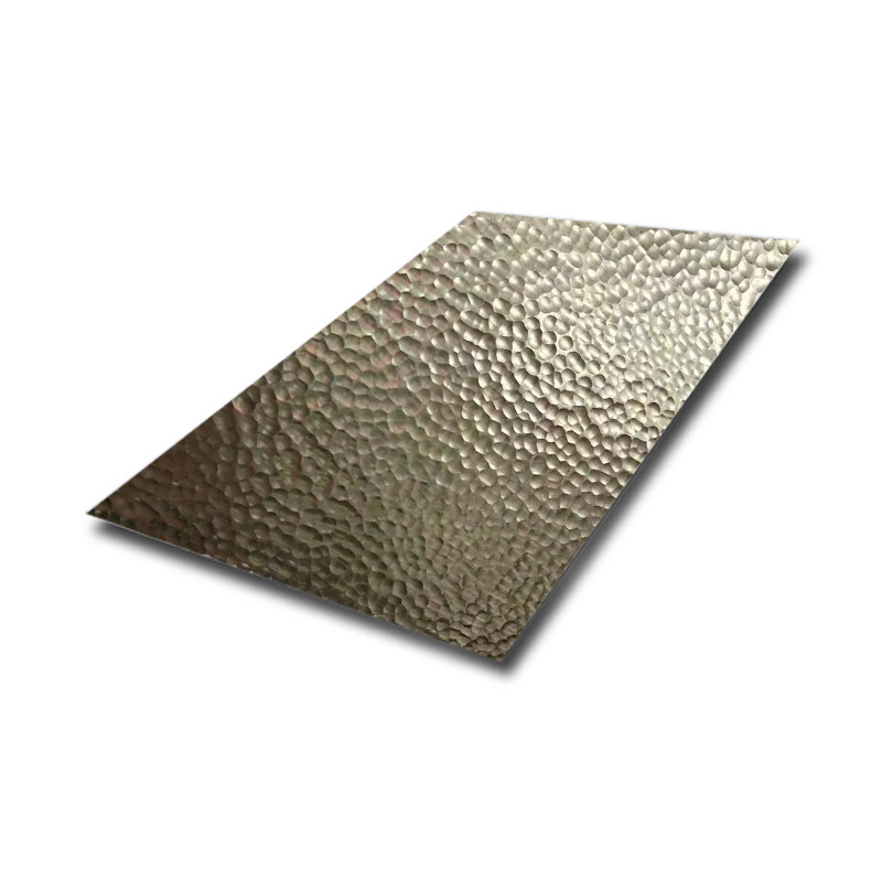 Hammered Stainless Steel Sheet Textured-Grand Metal