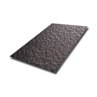 Hand Hammered sheet Antique Surface Finish 304 Hammer Texture Black ...