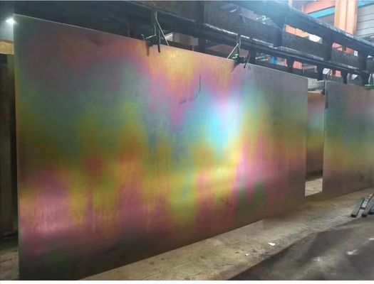 Custom 304 316 Iridescent Fancy Stainless Steel Sheet For Stunning ...