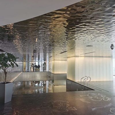 0.3mm Hammered Water Ripple Stainless Steel Sheet For Ceiling Panel ...