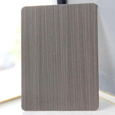 SUS 304 pvd coating colors Decorative SS Sheet for door handles brushed ...