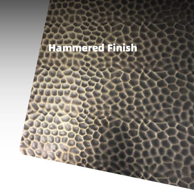 Hammered Stainless Steel Sheet-Grand Metal