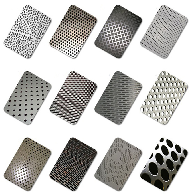 0.3mm 20ft SUS 304 Perforated Stainless Steel Sheet With Holes