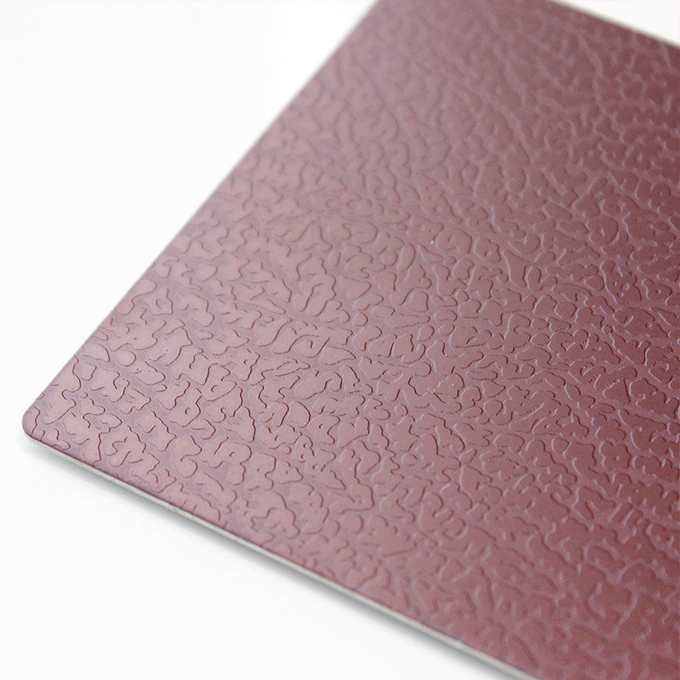 Embossed Textured Metal Sheet with Concave-Convex Pattern Customized ...