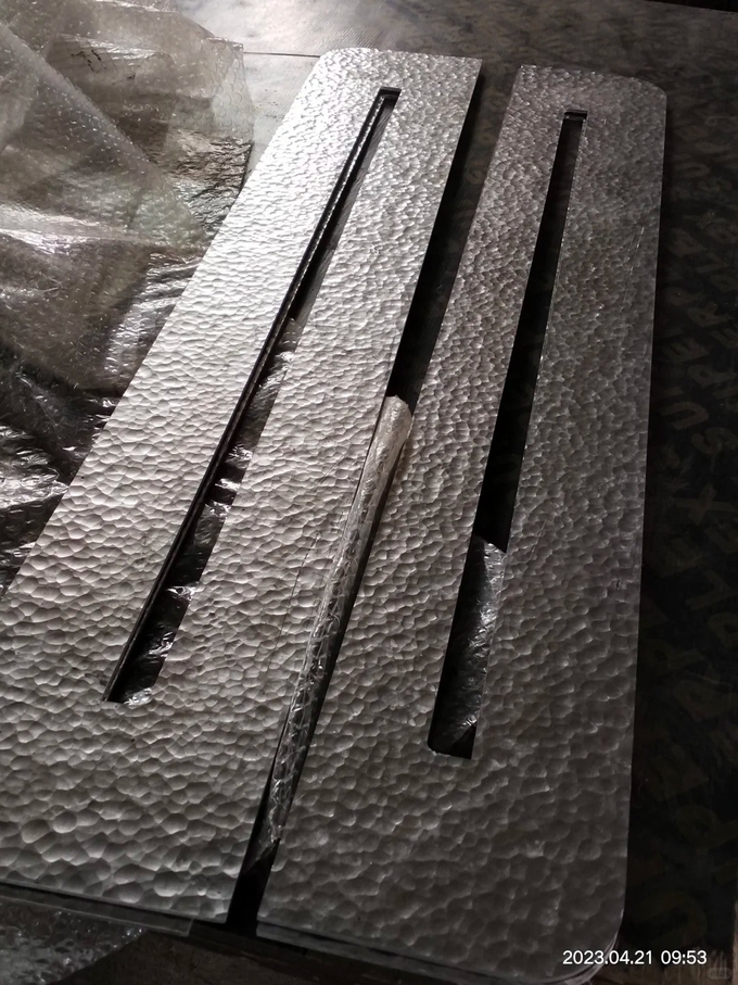 Newest Design 304 Hammered Stainless Steel Sheet for Ceiling and Wall ...