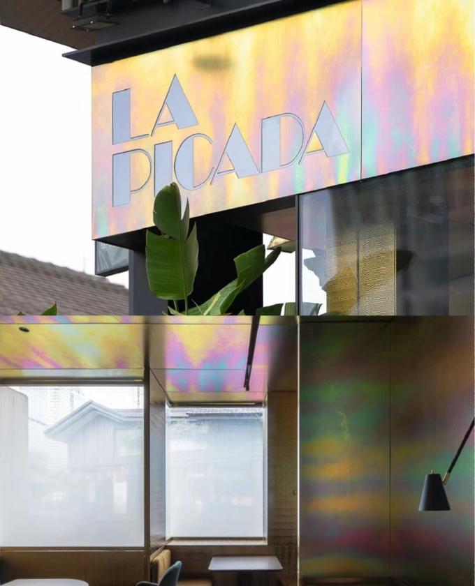 Custom 304 316 Iridescent Fancy Stainless Steel Sheet For Stunning ...